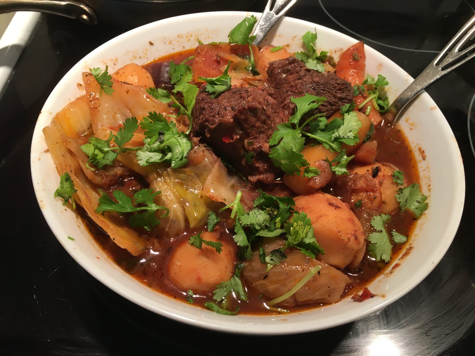 Savory Beef and Vegetable Stew - Simply Natural Gourmet Cookbook