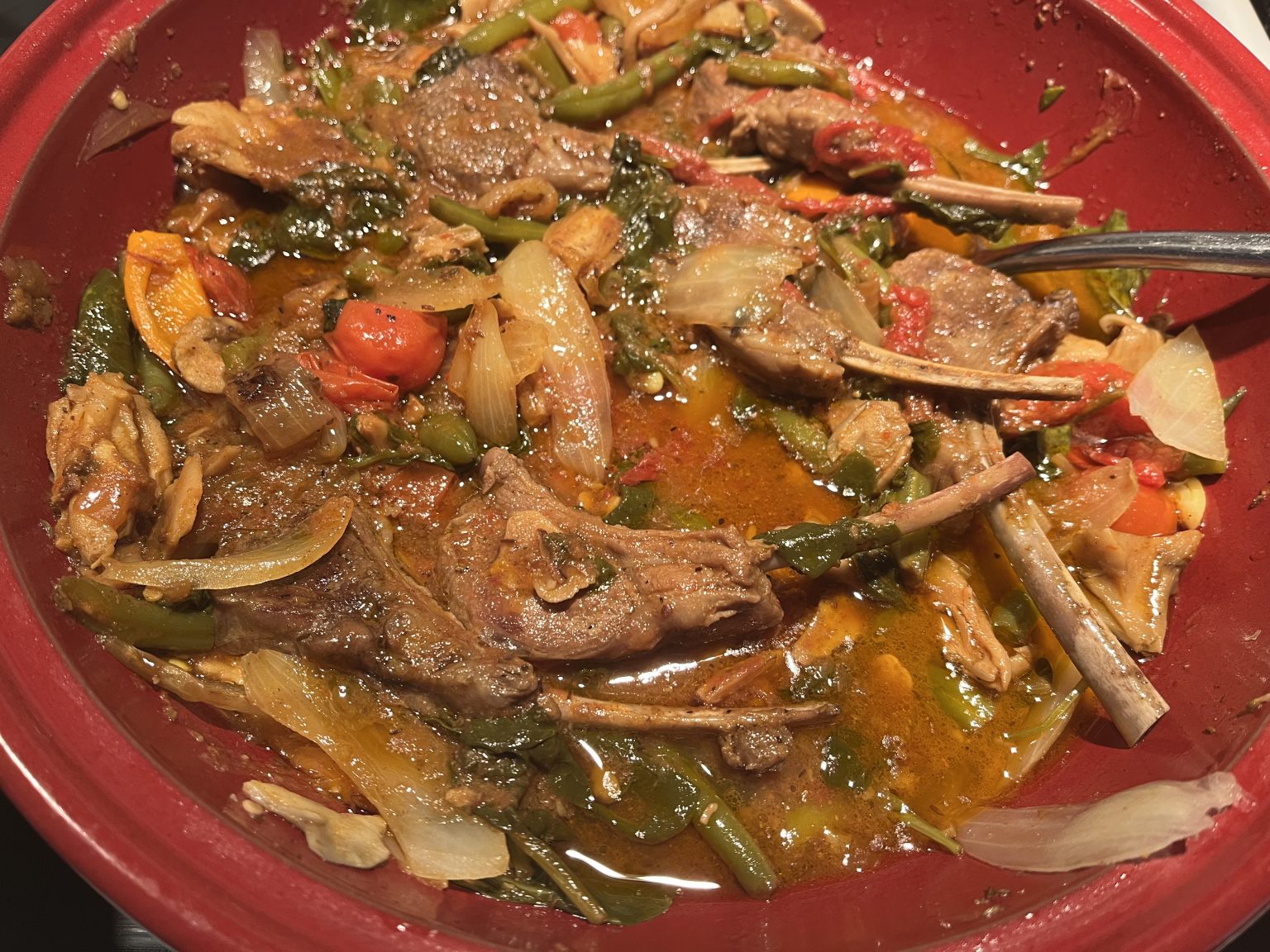 Lamb Chops with Korma Sauce and Vegetables - Simply Natural Gourmet ...